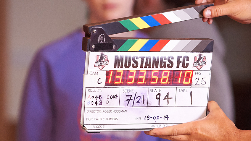 Behind the Scenes with the Mustangs FC Cast - ACTF Education